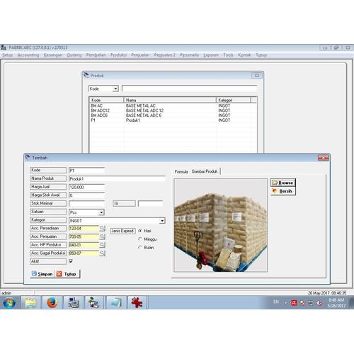 Jual Aplikasi / Software Pabrik Umum Bisa Custom - Kota Semarang ...