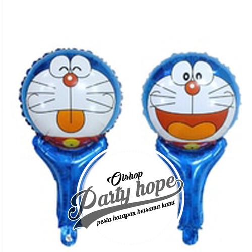 Jual balon pentung doraemon / balon stick doraemon / balon foil ...