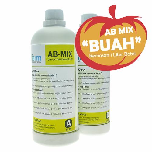 Jual AB Mix 1L (Botol) Pupuk/Nutrisi Hidroponik Tanaman Buah (10357 ...