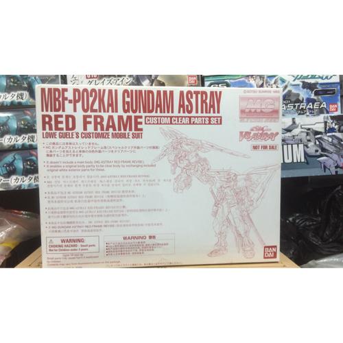Jual MG Astray Red Frame Custom Clear Part Set - Jakarta Barat ...