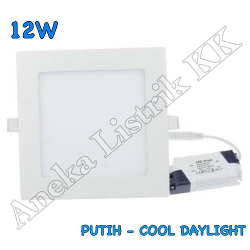 Jual Downlight Panel LED IB KOTAK PUTIH 12w 12watt DL INBOW | Masuk ...