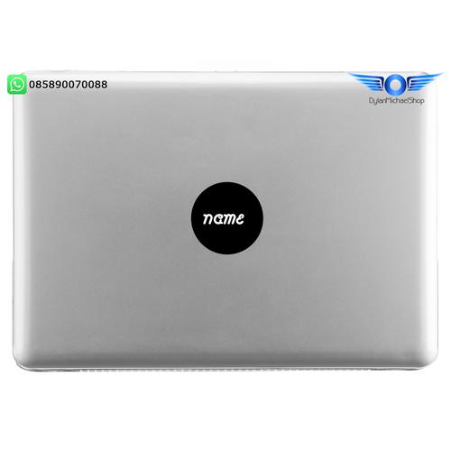 Jual Stiker Laptop Custom Name Sticker Bebas Nama logo Decal Vinyl ...