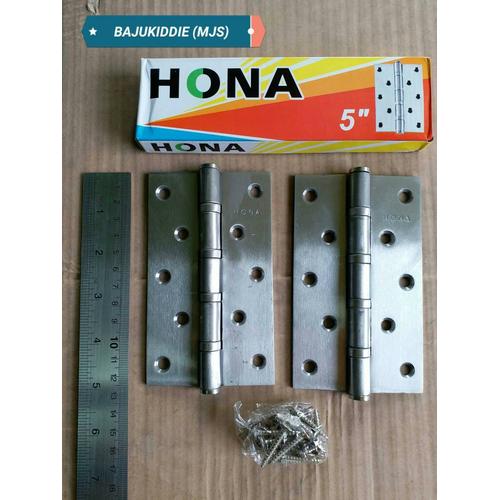 Jual ENGSEL 5 INCH STAINLESS PUTIH HONA (MJS) ENGSEL JENDELA ENGSEL ...