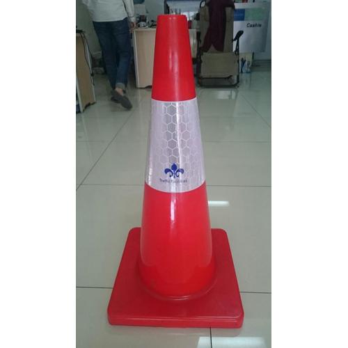 Jual Traffic cone Pvc / kerucut jalan 70 cm base Orange - Jakarta Barat - Dunia Cakrawala ...