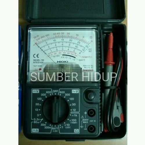 Jual Hioki 3030-10 Analog Multitester Multimeter Multi Tester Asli ...