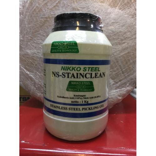 Jual gel pembersih stainless stainclean/nikko steel stainclean/nikko ...
