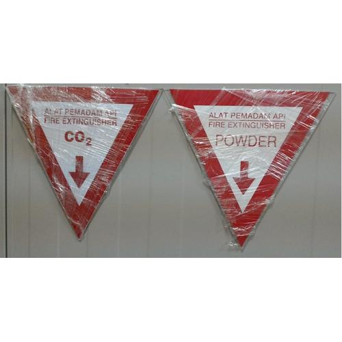 Jual Tanda akrilik alat pemadam api ringan rambu apar powder co2 ...
