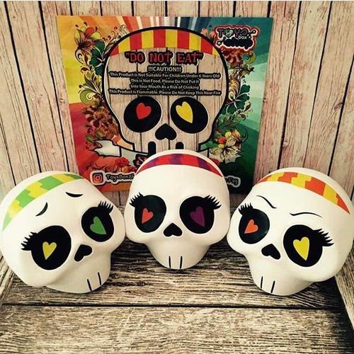 Jual SKULL BY TOYSBOXSHOP ORIGINAL SQUISHY / haloween tengkorak scary ...