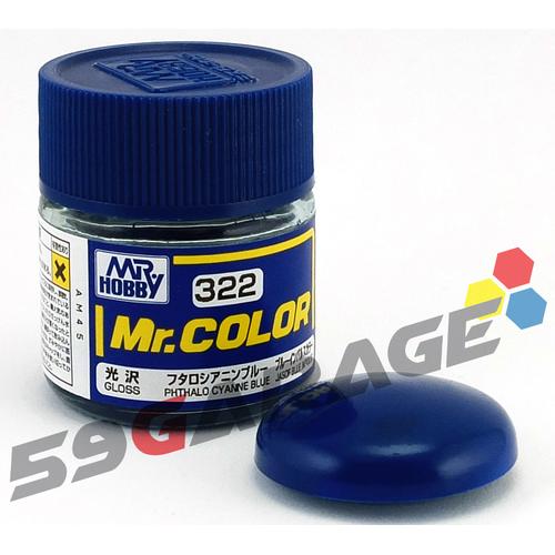 Jual Mr Color C 322 PHTHALO CYANNE SEA - Gundam model kit paint ...