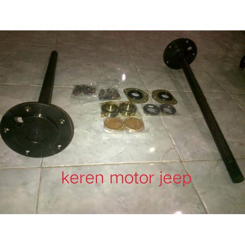 Jual as roda one piece jeep cj sumbu lebar / sumbu pendek - Jakarta ...