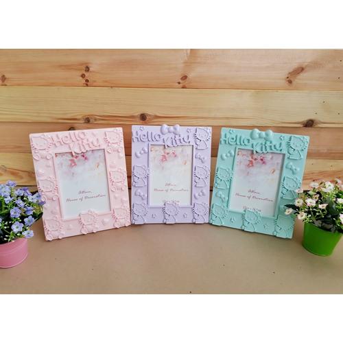 Jual Frame Foto / Bingkai Foto / Pigura / Photo Frame - Merah Muda ...