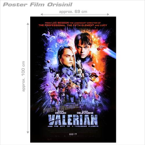 Jual Poster: VALERIAN - original Indonesian one sheet st B, 69 x 100 cm ...