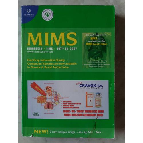 Jual MIMS Indonesia 2007 (Edisi 107) - Jakarta Selatan - PandaBooks9 ...