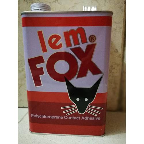 Jual LEM FOX KUNING 2,5 KG / LEM 2.5 KG KARPET SENDAL KULIT HPL KARET ...