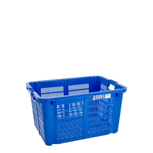 Jual BOX CONTAINER GREEN LEAF 2209 L / KERANJANG INDUSTRI SERBAGUNA ...