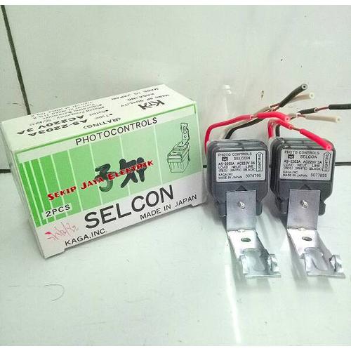 Jual Photocell Photocontrols Sensor Cahaya Otomatis Selcon 3A - Kota ...