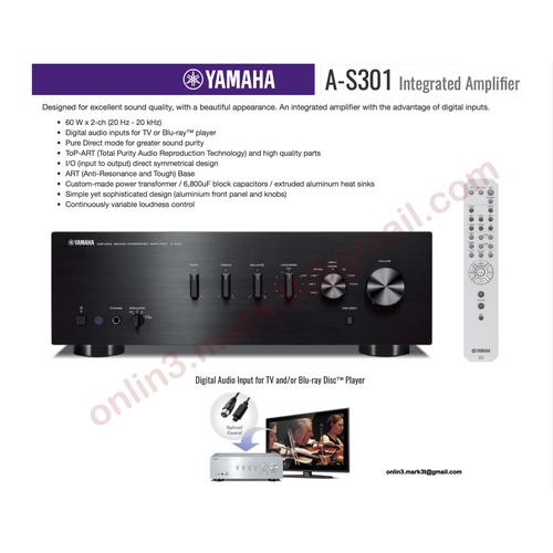 Jual Yamaha As301 AS 301 stereo amplifier sln marantz onkyo denon ...