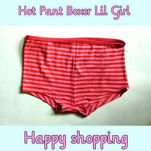 Jual Celana Dalam Hot Pants anak Perempuan Cewe Boxer Kaos Katun Salur ...