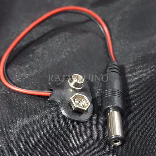 Jual Jack DC arduino for Battery 9V DC in arduino baterai kotak - Kota ...