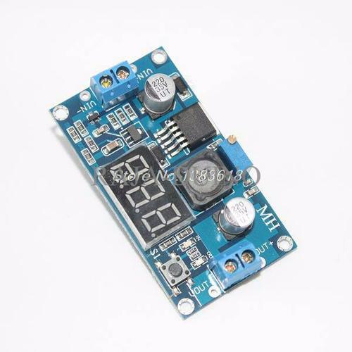 Jual LM2596S Step Down Buck Converter + LED Voltmeter DC - Kota Bekasi ...