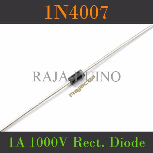 Jual Dioda 1N4007 IN4007 4007 Diode Rectifier 1A 1000V - Kota Bekasi ...