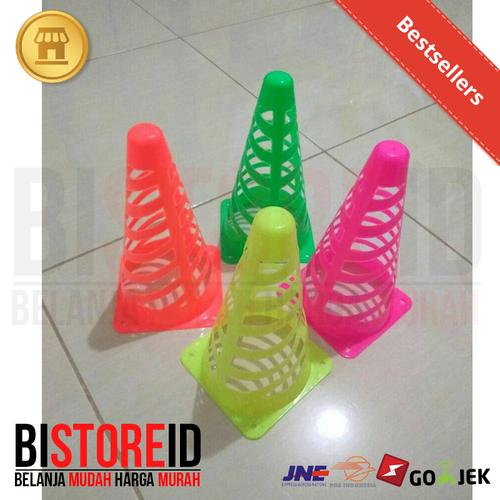 Jual Cones Cone Lubang / Kerucut Lubang Latihan Bola dan Inline Skate ...