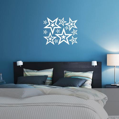 Jual Wall Stiker Cafe Bintang Unik Sticker Dinding Kaca Decal - Kota ...