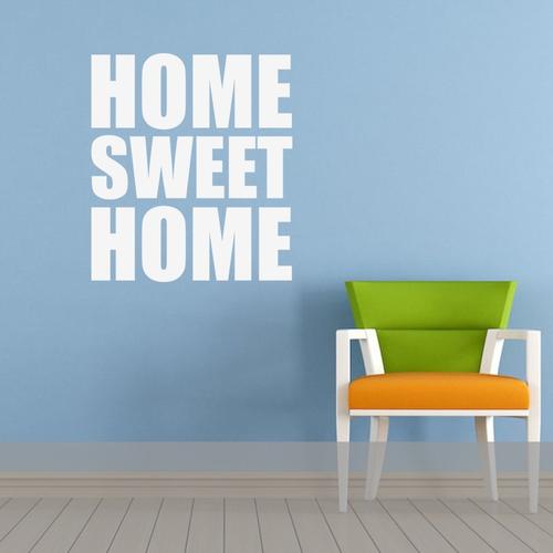 Jual Wall Stiker Home Sweet Home Unik Kotak Sticker Dinding Kaca Decal ...
