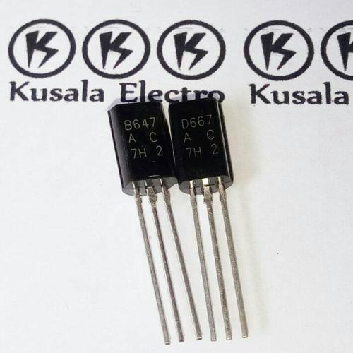 Jual Transistor B647 D667 (Sepasang) - Kab. Karangasem - KUSALA ELECTRO ...