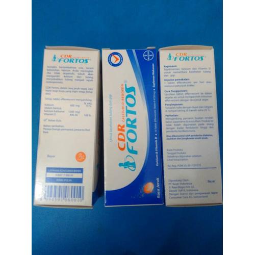 Jual CDR FORTOS Isi 10 Kalsium untuk Tulang dan Gigi - Kab. Sleman ...