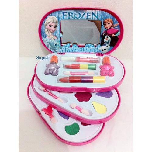 Jual Mainan Anak Perempuan Make Up Set Frozen 3 susun - Kota Tangerang ...