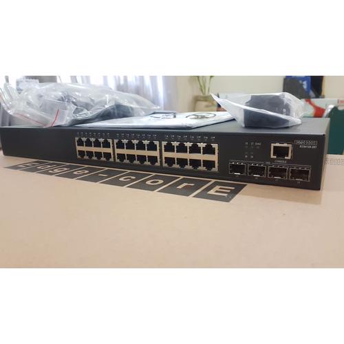 Jual Switch EDGE CORE FO 4x FO 10Gbps + 24x 1Gbps ECS4120-28T Managed ...