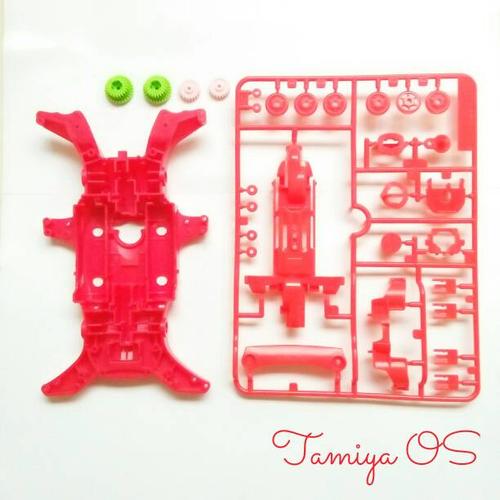 Jual Rep.Tamiya MA Chassis, Chassis MA Tamiya - Red Color - Kota Depok ...