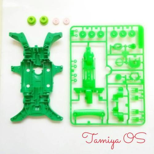 Jual Rep.Tamiya MA Chassis, Chassis MA Tamiya - Green Color - Kota ...
