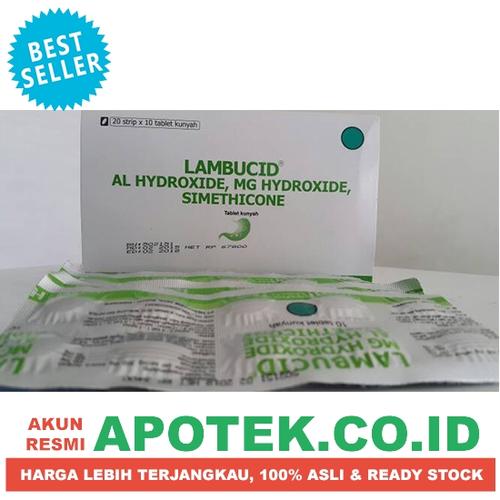 Jual Lambucid Per Box/Dus/Dos - Obat Kembung, Maag, Asam Lambung - Kab ...