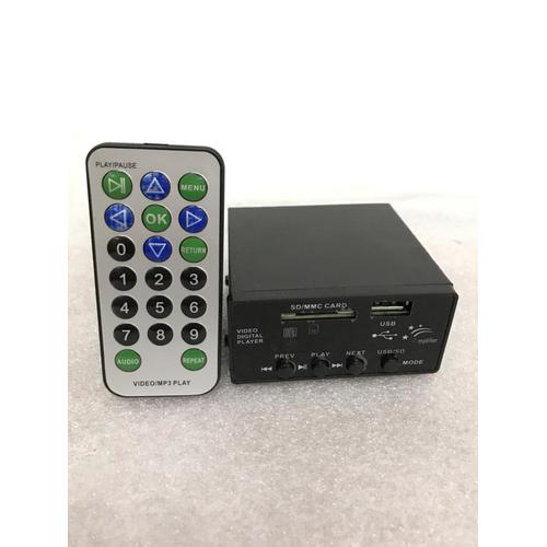 Jual Box kit mini modul Usb sd Mp4 player remote - tanpa adaptor ...