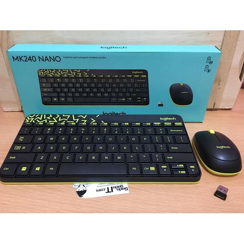 Jual LOGITECH MK240 NANO Paket Wireless Keyboard MK240 & Mouse Combo ...