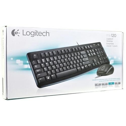 Jual Logitech Keyboard Mouse MK120 USB - ORIGINAL - Jakarta Pusat ...