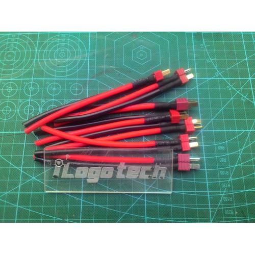 Jual Dean Connector ( T-Plug) Male Connector with 10CM Wire 12AWG ...