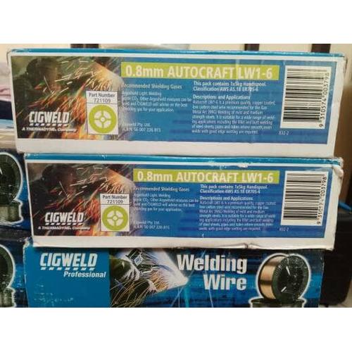 Jual Kawat las Co/MIG/GMAW CIGWELD spool 5Kg dia 0,8mm - Kab. Bogor ...