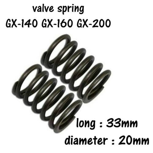 Jual valve spring GX-160 GX-200 engine honda genset pompa air 4tak per ...