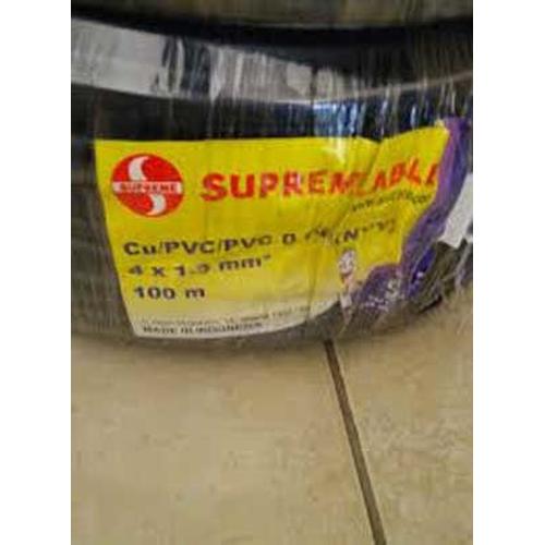 Jual Kabel Listrik Tunggal NYY 4x1,5mm Merk Supreme , Metal , Kabelindo - Jakarta Pusat ...