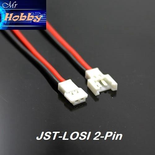Jual JST-LOSI 2-Pin Connector plug male female with cable - Jakarta ...