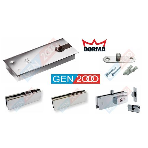 Jual Paket Floor Hinge Dorma BTS 84 Patch Fitting Package Set Engsel ...