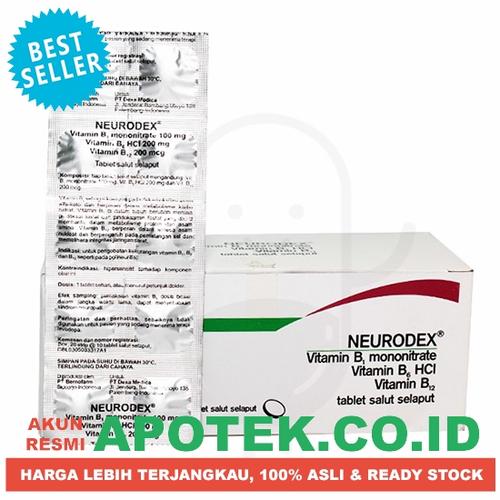 Jual Neurodex Box/Dus/Dos - Obat Multivitamin, Daya Tahan Tubuh - Kab ...