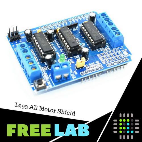 Jual Arduino Motor Stepper Servo Shield L293 - Jakarta Pusat - Freelab ...