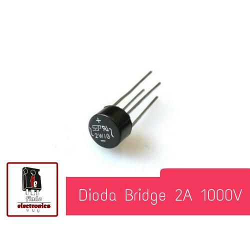 Jual Dioda Jembatan 2A 1000V Bridge Rectifier 2W10 diode bridge - Kota Pekanbaru ...