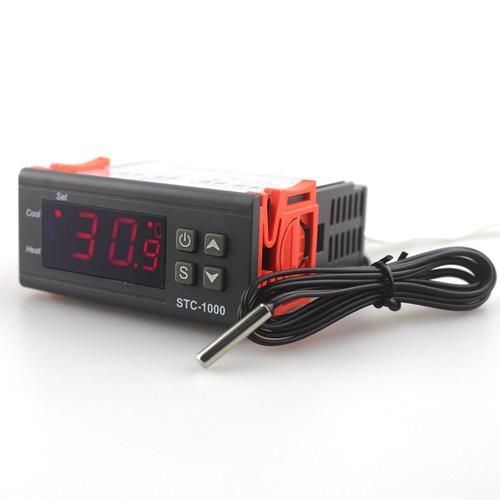 Jual Thermostat Temperature Controller Pengatur Suhu Digital 220V STC ...