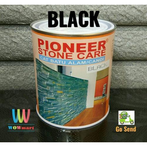 Jual Cat Batu Alam Candi 1 Kg VERNIS / VARNISH / COATING HITAM BLACK ...