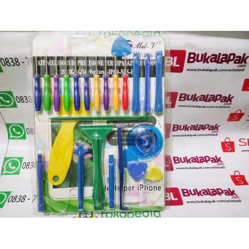 Jual perlengkapan tool alat kit repair service bongkar hp handphone ...